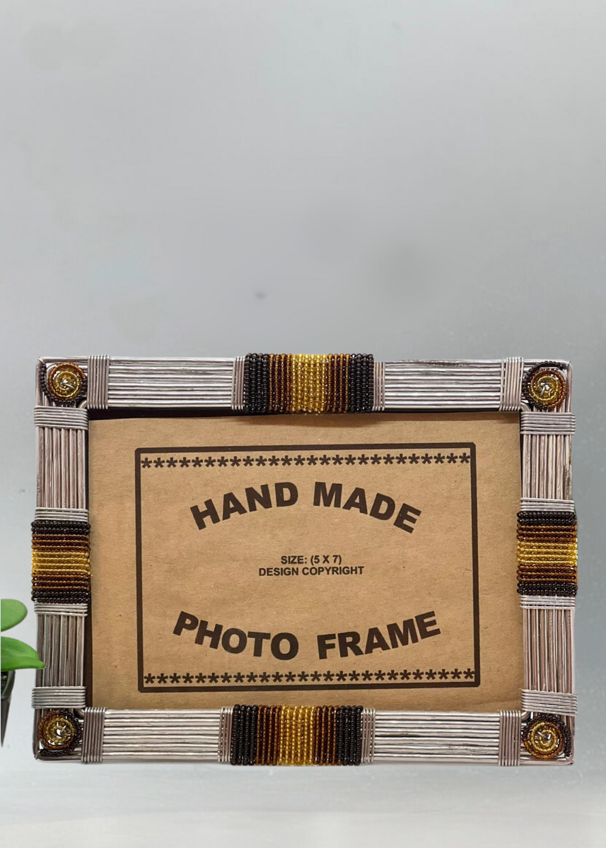 Picha Handmade Beaded Photo Frames - Wire, Glass & Bead Home Decor fro ...