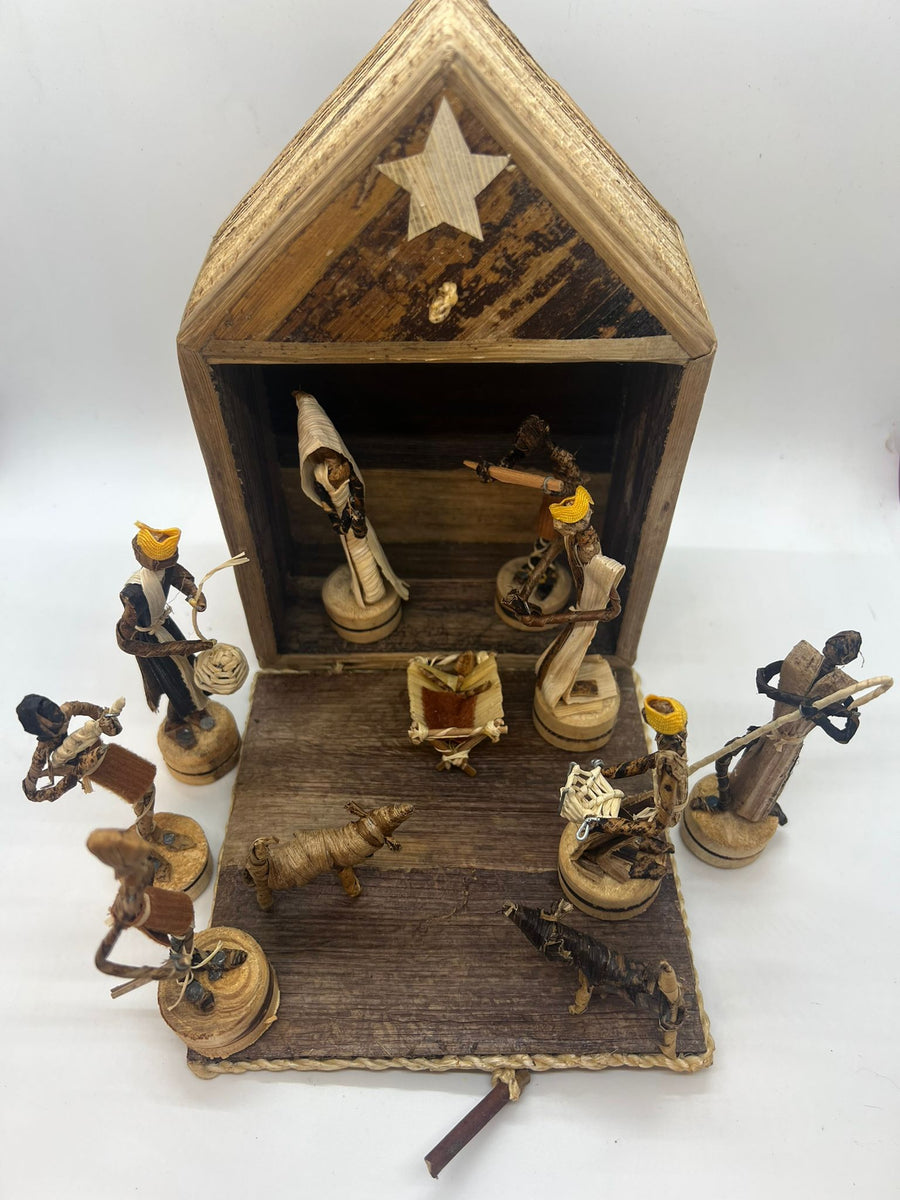 Handmade Nativity Set – Her Best Foot Forward